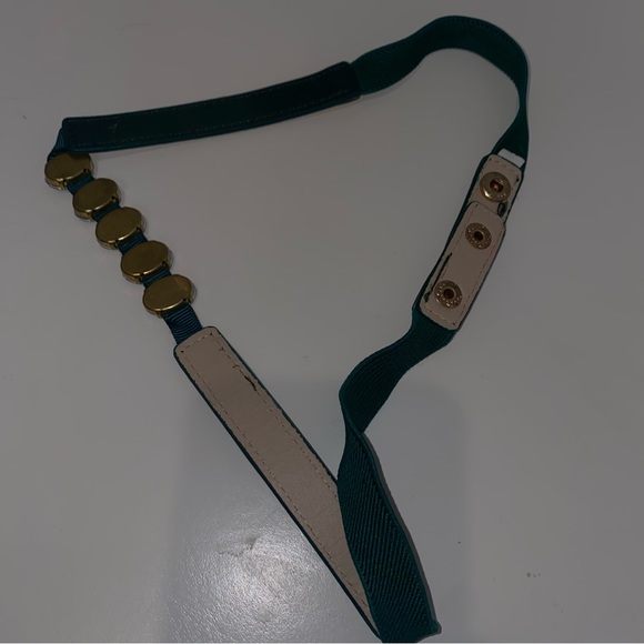 Accessories | Emerald Green Jeweled Stretch Belt | Poshmark